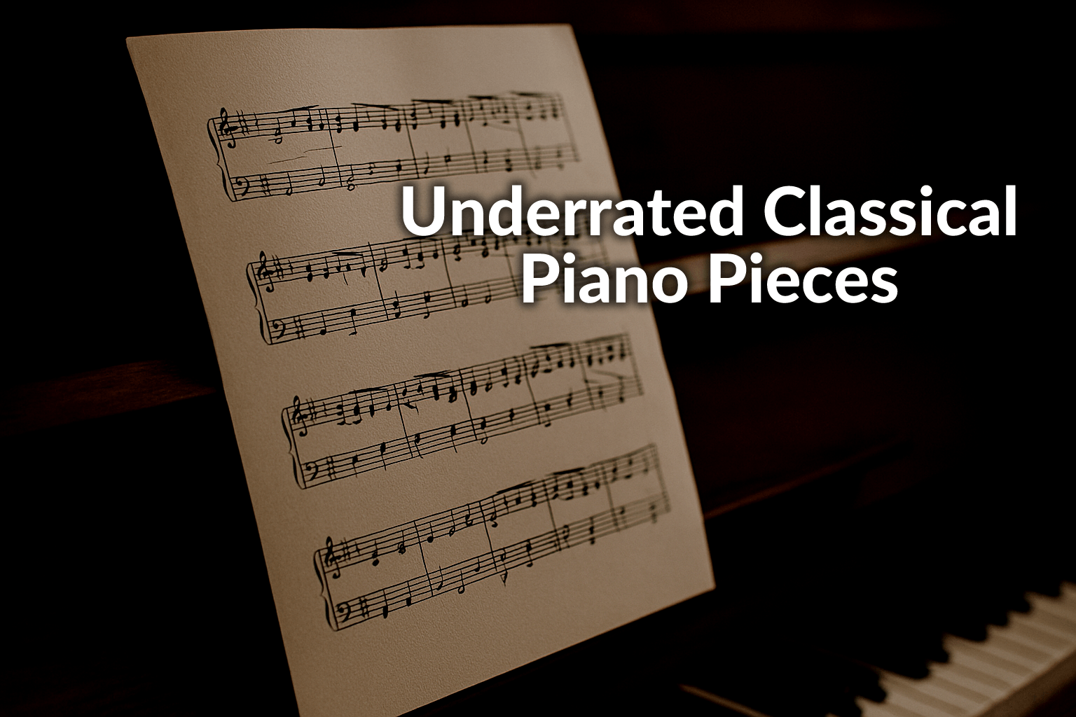 5 Underrated Classical Piano Pieces: A Resource for Content Creators
